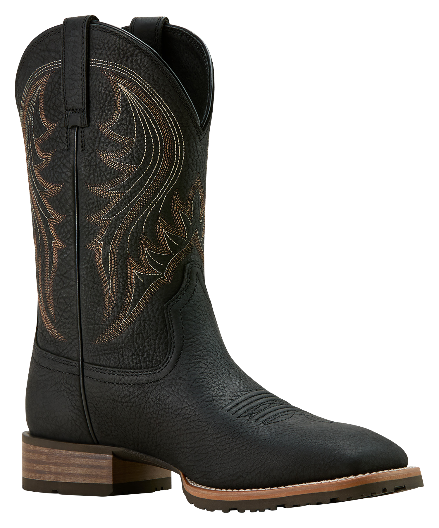 Ariat Hybrid Rancher Wide Square Toe Western Boots for Men - Jasper ...
